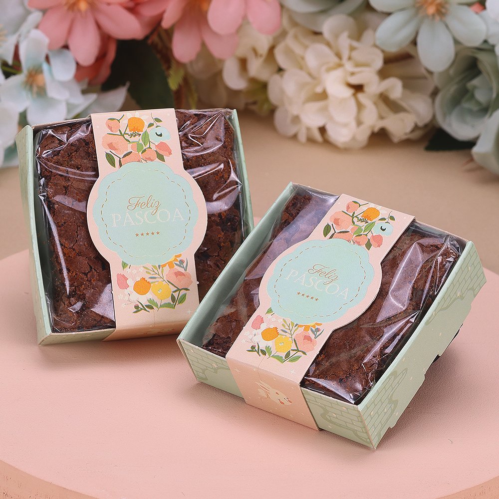 Caixa para Brownie Delicadeza (25 unidades)